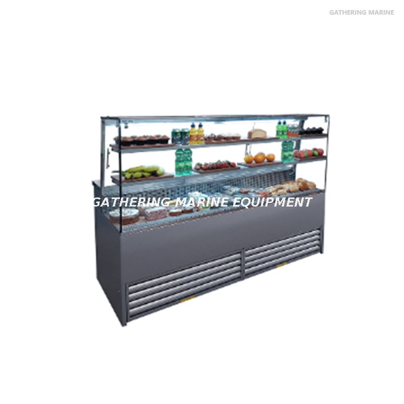 Marine Air Cooling Open Refrigerated Display Cabinet - Buy showcase ...