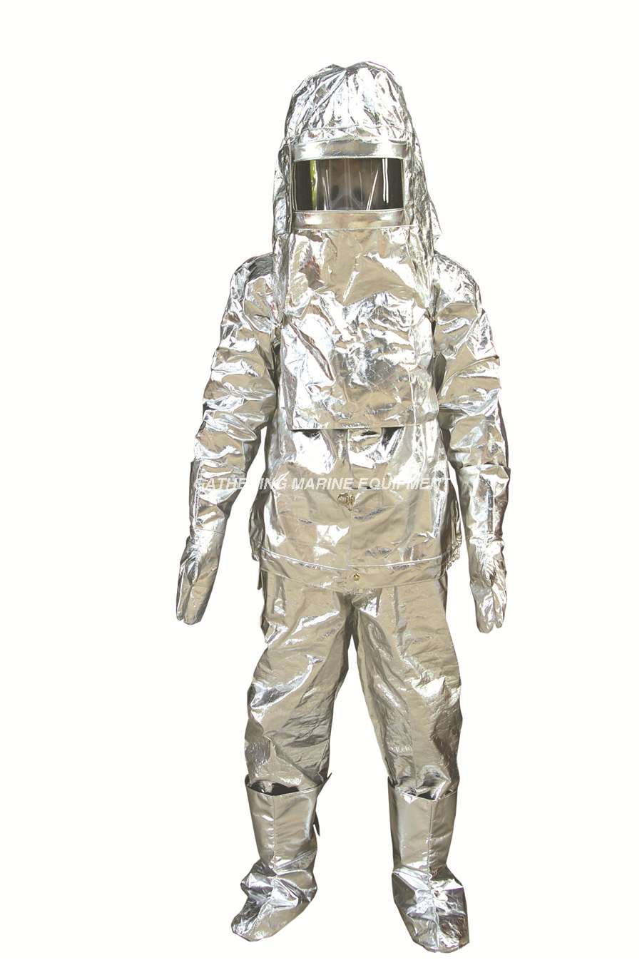 Aluminum Foils Heat Insulated Suit Fire Protective Suit - Buy Aluminum ...