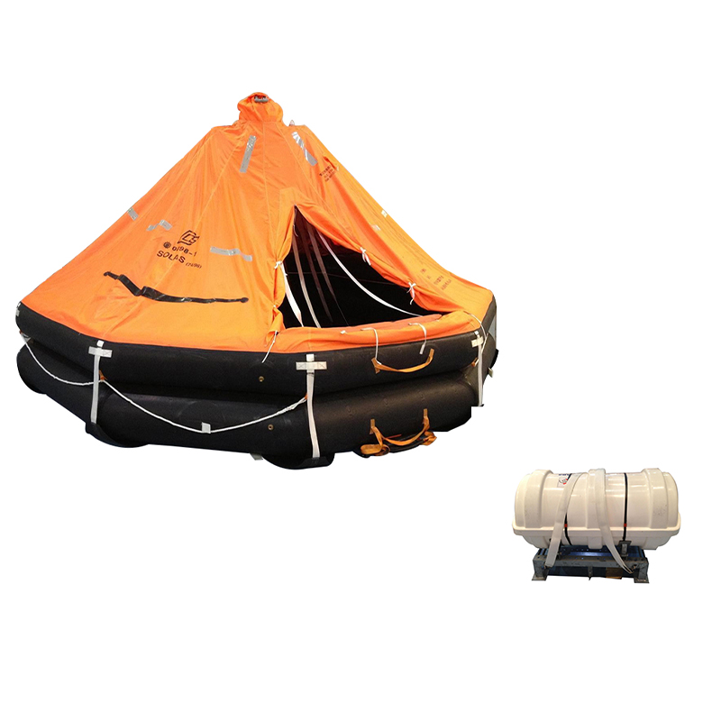 Operation instructions for launching and boarding life raft - Gathering ... Operation instructions for launching and boarding life raft - Gathering ...