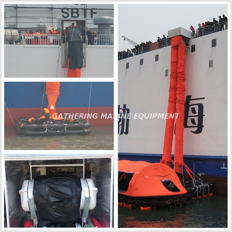 Vertical Type Marine Evacuation System with Double Chute - Buy MES with ...