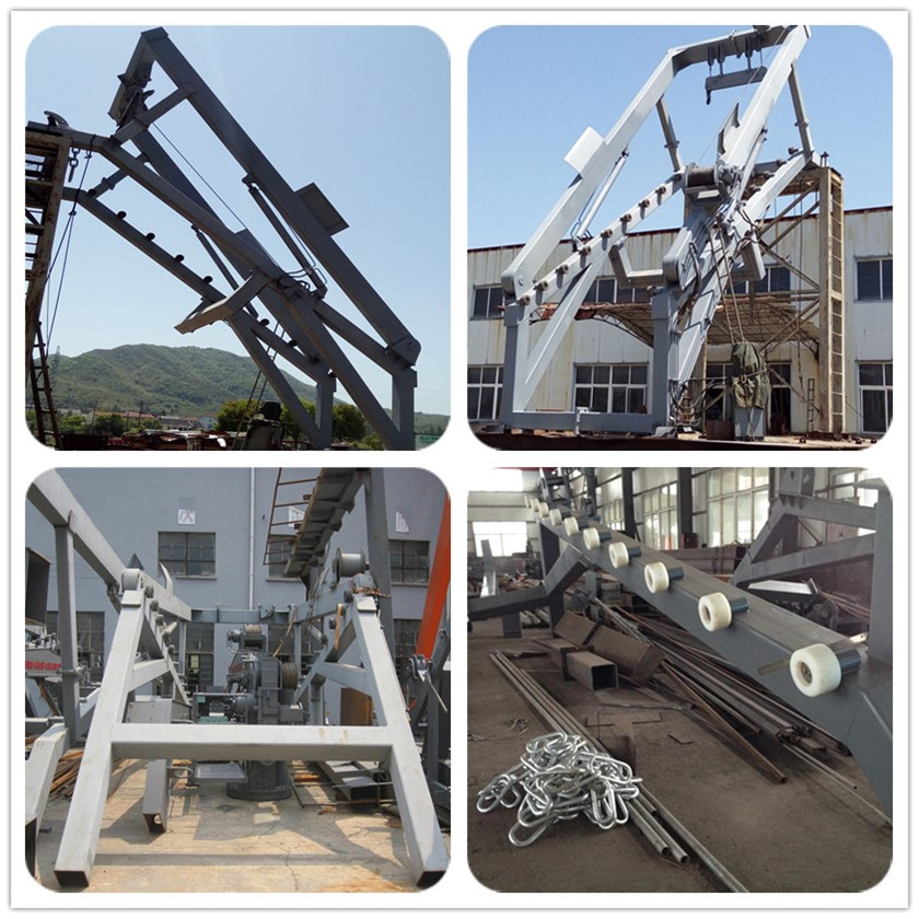 Free Fall type Lifeboat Davit Launching Appliance of the Lifeboat - Buy ...