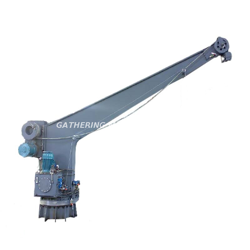 Single Arm Slewing Davit and Rescue Boat Davit - Buy Single Arm Rescue ...