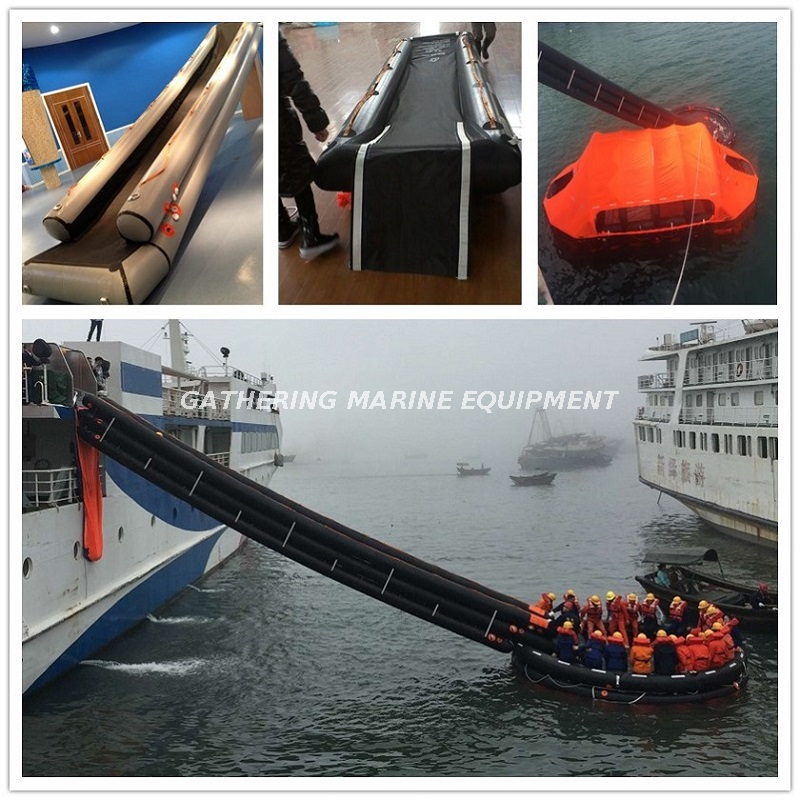 Inclined Type Single Passage Chute Marine Evacuation System - Buy MES ...